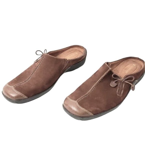 Naturalizer | Shoes | Naturalizer Brown Suede Leather Bow Detail Womens ...